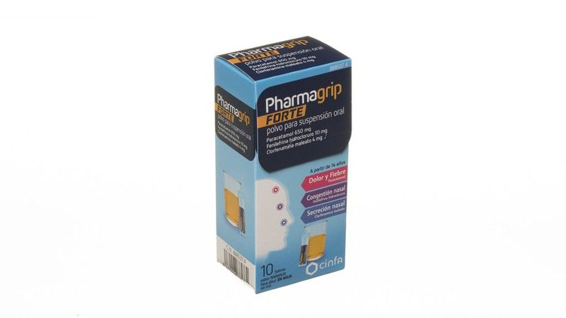 Pharmagrip Polvo Para Suspension Oral 10 Sobres — FARMAPROXI