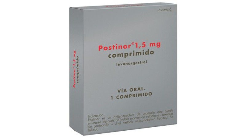 Postinor 15 Mg Comprimido 1 Comprimido — FARMAPROXI